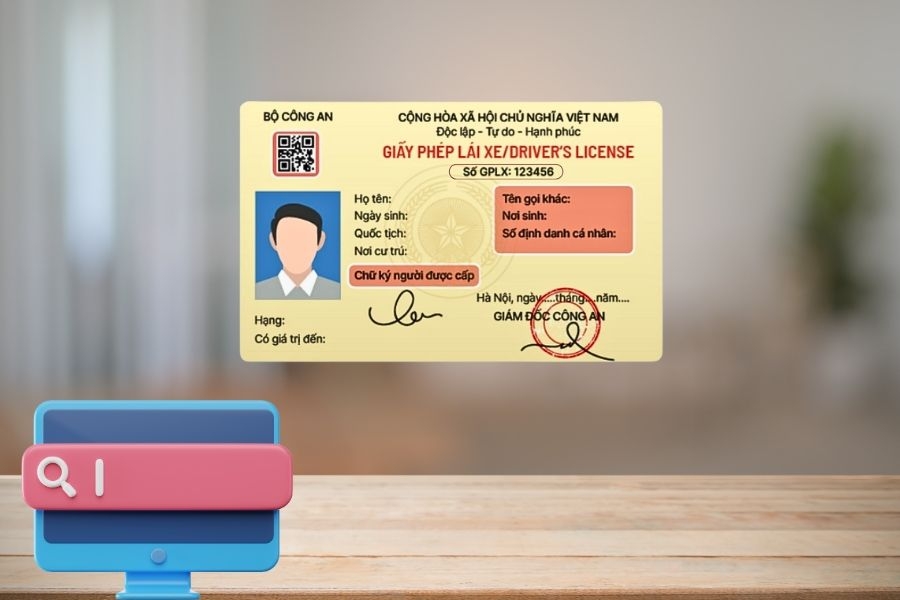 Cách tra cứu giấy phép lái xe theo CMND/CCCD chi tiết nhất